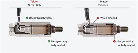 78 Inch Oxygen Sensor Socket Deep Slot Tekton