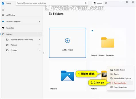 Add Or Remove Folder Locations For File Explorer Gallery In Windows 11