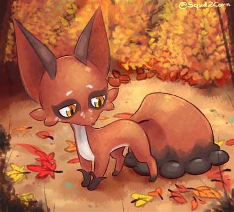 Lil Fox Pokemon Nickit By Yumyumcorn On Deviantart