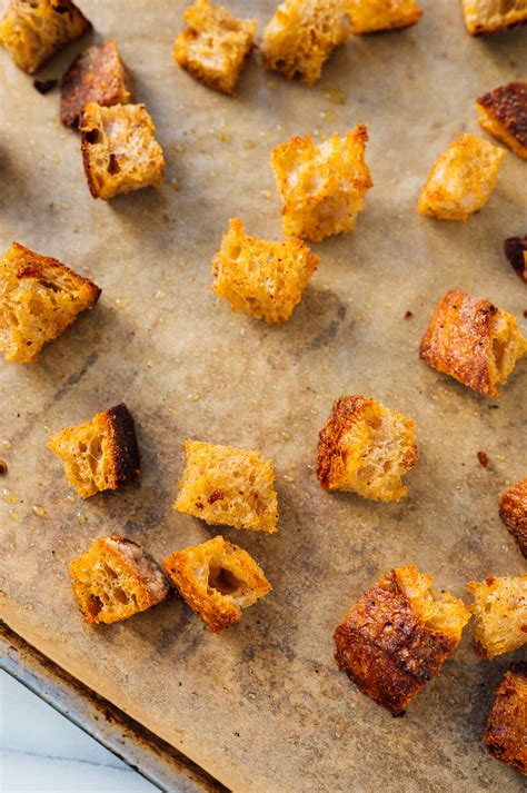 Homemade Croutons Recipe Cookie And Kate