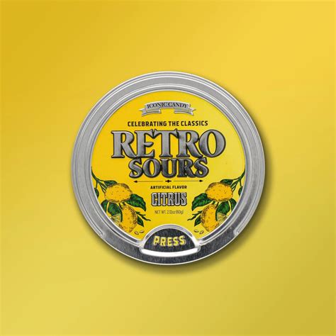 Retro Sours Citrus The Penny Candy Store