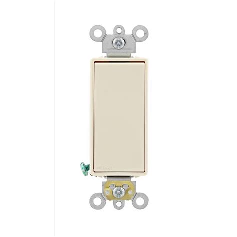Leviton 05621 2ts Decora 20 Amps Single Pole Rocker Ac Quiet Switch