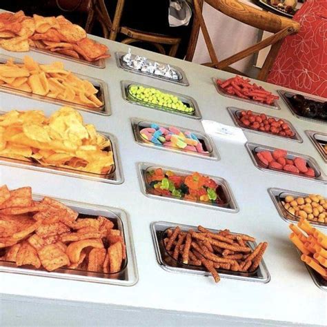 Snack Bar Barra De Snacks Para Fiestas