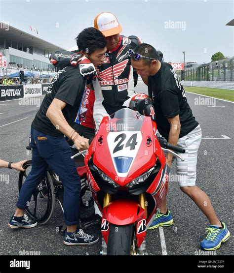 Takuma Aoki Former Grand Prix Motorcycle Road Racer Of Japan