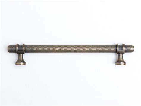 Buy Solid Satin Brass Knurled Pull Handles And Knobs