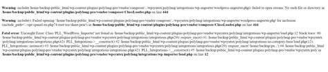 Php Polylang Pro Wordpress Plugin File Not Found Error On Live Server