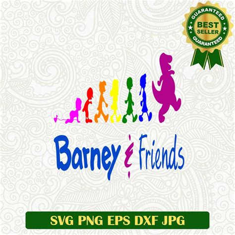 Barney And Friends Logo Svg Barney And Friends Svg Cartoon Svg Lightberty