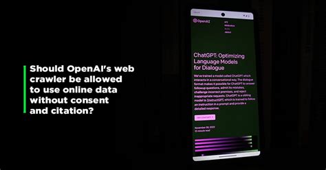 openai announces gptbot that collects data to train ai what about consent