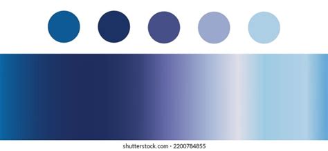 Blue Chrome Gradient Color Palette Primary Stock Vector Royalty Free Blue Chrome Gradient Color Palette Primary Stock Vector Royalty Free