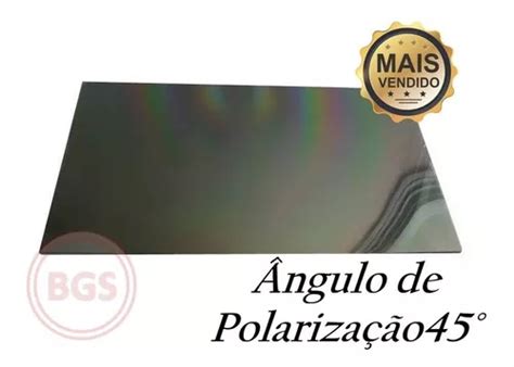 Pelicula Polarizada P Tv 26 Polegadas Superfície Matte 45º Parcelamento Sem Juros