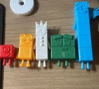 Numberblock 3d Models To Print Yeggi Page 2