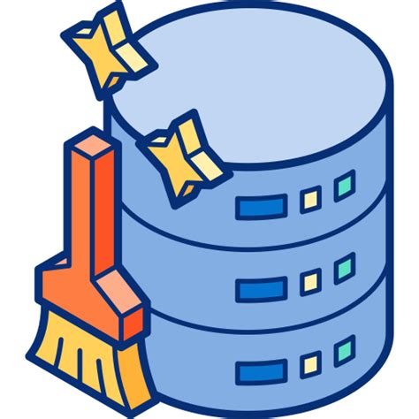 Data Cleansing Free Networking Icons