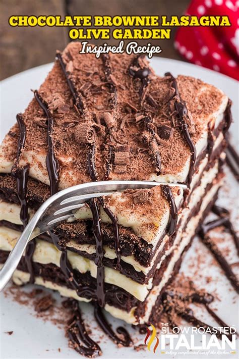Copycat Olive Garden Chocolate Lasagna The Slow Roasted Italian