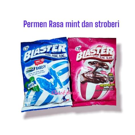 Halal Candy Mint Blaster Neopolitan Barley Mint Flavor 125gram New