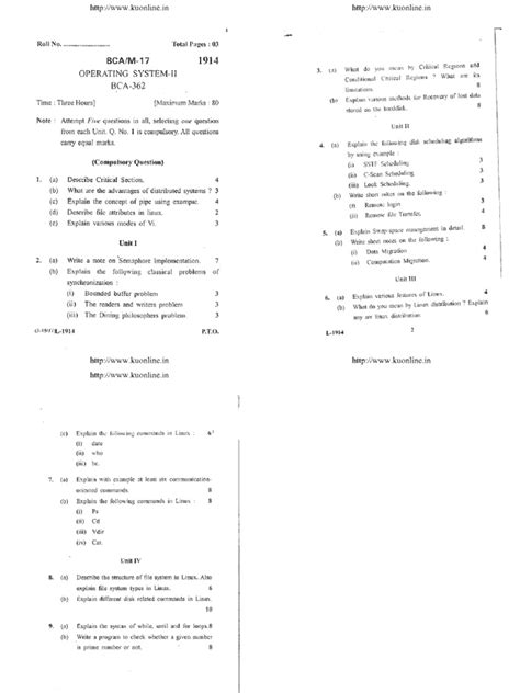Ilovepdf Merged 1 Pdf Operating System Computer Science