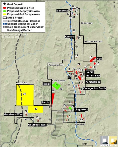 Desert Gold Outlines 2019 2020 Exploration Plan