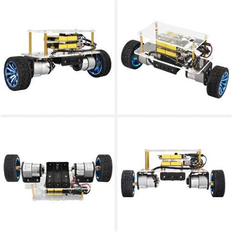 Купить робот конструктор Arduino программируемый GyroBot 2WD балансир
