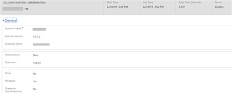 Solution History Entity In Dynamics 365 Crm Microsoft Dynamics 365