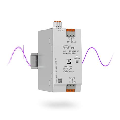 Emc Filters For A Reliable Power Supply Phoenix Contact