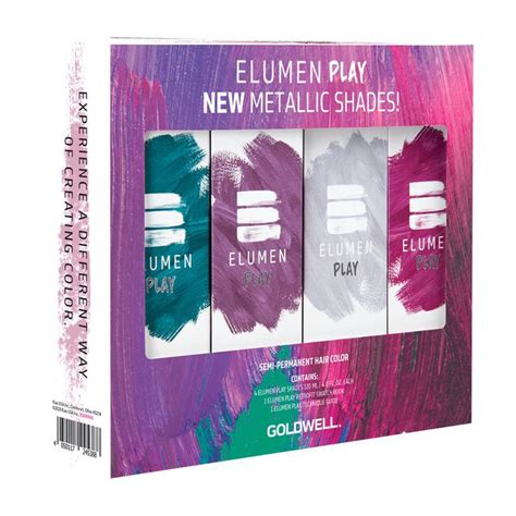 Elumen Play Metallics Collection Goldwell Usa Cosmoprof