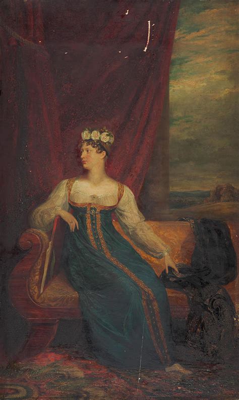 Portrait Of Princess Charlotte Of Wales Painting By Celestial Images