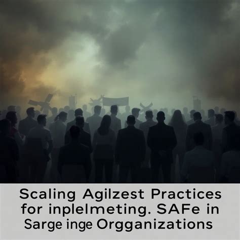 Scaling Agile Best Practices For Implementing Safe In Large Organizations A Big Team ≠ Big