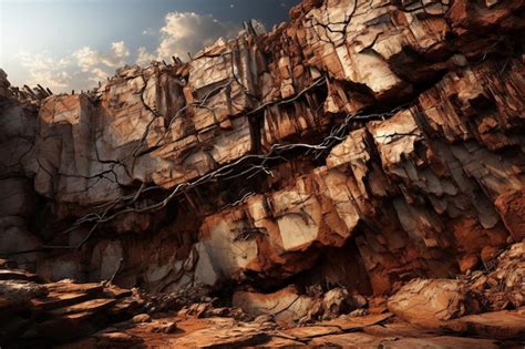 Premium Photo Rock And Soil Surface