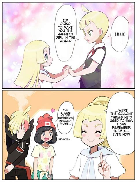 Gladions Innocent Phase In Pokémon Sun And Moon Sun X Lillie Comic