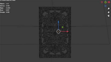 Artstation Classical Door Decor 07 Resources