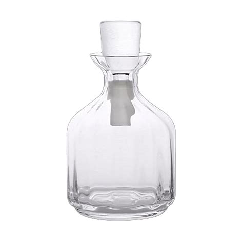 Folio 6453bw027 Medina Glass 12 Ounce Decanter With Stopper 6 Cs Wasserstrom