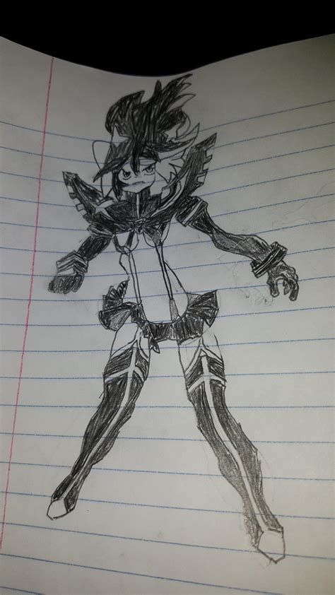 I Tried Drawing Ryuko Again And I Actually Feel Bad About This One R Killlakill