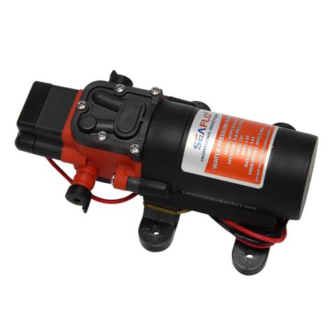 Bomba De Diafragma Hidráulica Seaflo 12v 38 Lpm 10 Gpm 40 Psi
