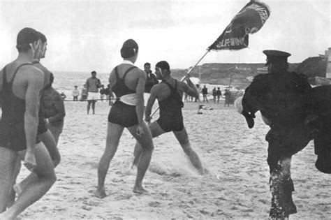 From The Archives Police Break Up Surf Protest