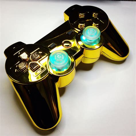 Ps3 Controller Gold Chrome