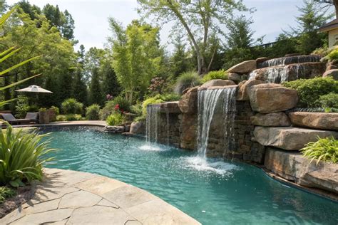 15 Stunning Pool Waterfall Ideas To Transform Your Backyard