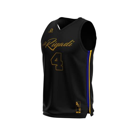 Al Riyadi Gold Jersey 4 Roneck