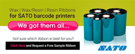 Sato Ribbons Thermal Transfer Ribbons For Sato Printers
