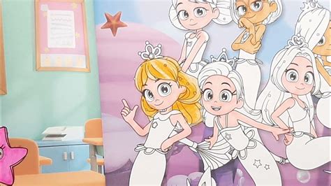 레인보우 버블젬 한글 워크북 색칠영상 Youtube