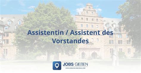 Frankfurt Am Main Assistentin Assistent Des Vorstandes Gesucht Rjobsgiessen