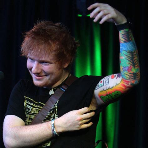 The Fascinating Story Behind Ed Sheerans Tattoos Tattooed Images