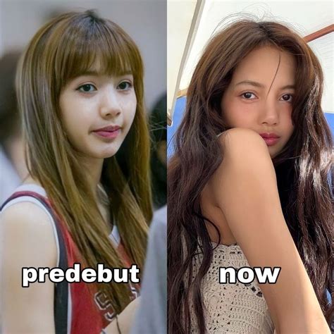 Blackpink Lisa Then And Now Lisa Debut Blackpink Debuted Photo Pre