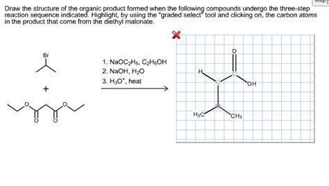 Solved Draw The Structure Of The Organic Product Formed When Chegg