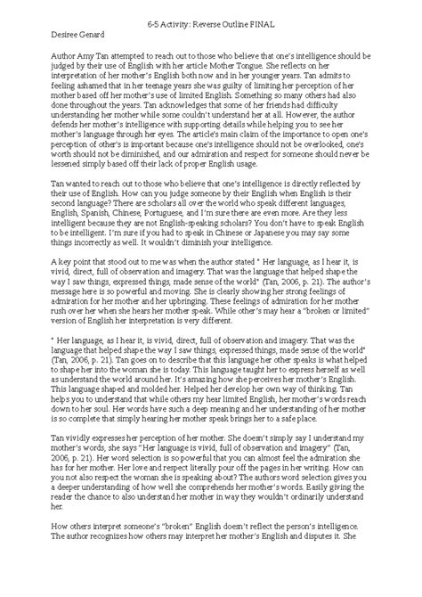 6 5 Activity Reverse Outline Final 6 5 Activity Reverse Outline