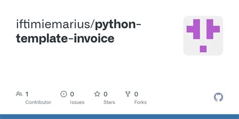 Github Iftimiemariuspython Template Invoice