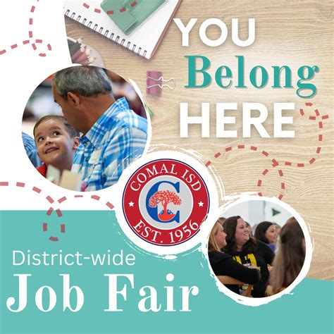 Comal Isd Join Us For The Comal Isd District Wide Job Fair On