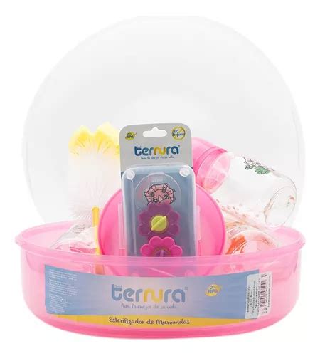 Esterilizador Biberones Bebe Ternura Para Microondas Familia Envío Gratis