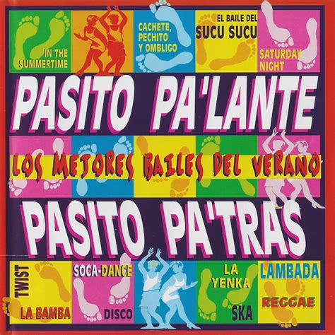 Pasito Palante Pasito Patras 2 Cds 1998 Divucsa Ellodance
