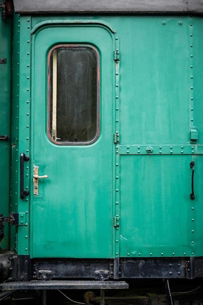 Premium Photo Low Angle View Of Train Door
