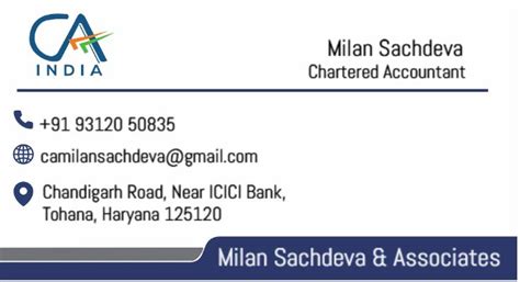 Ca Milan Sachdeva
