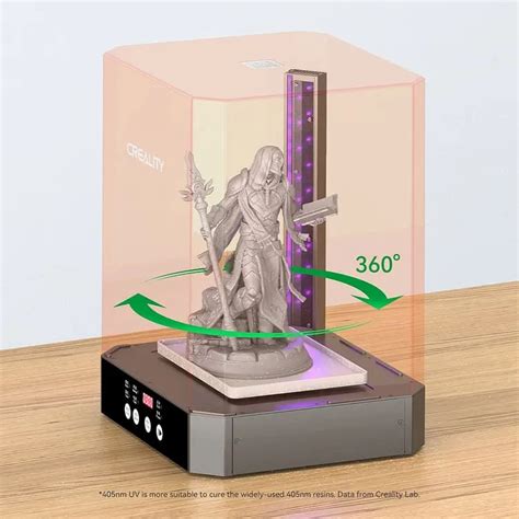 Creality Uw 03 Washing Curing Machine 360 Curing New Anti Roll Curing